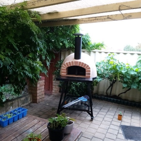 The Amalfi Brick Front Portable Oven – Mediterranean Woodfired Ovens